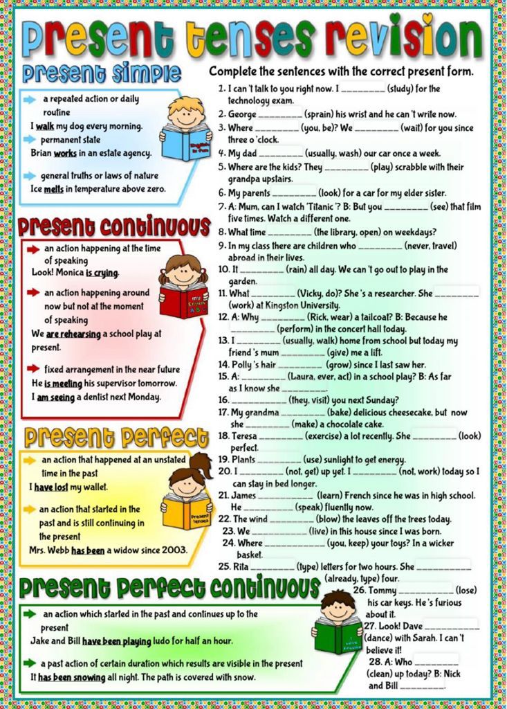 17th To 24th January Which Tense Fuerte English
